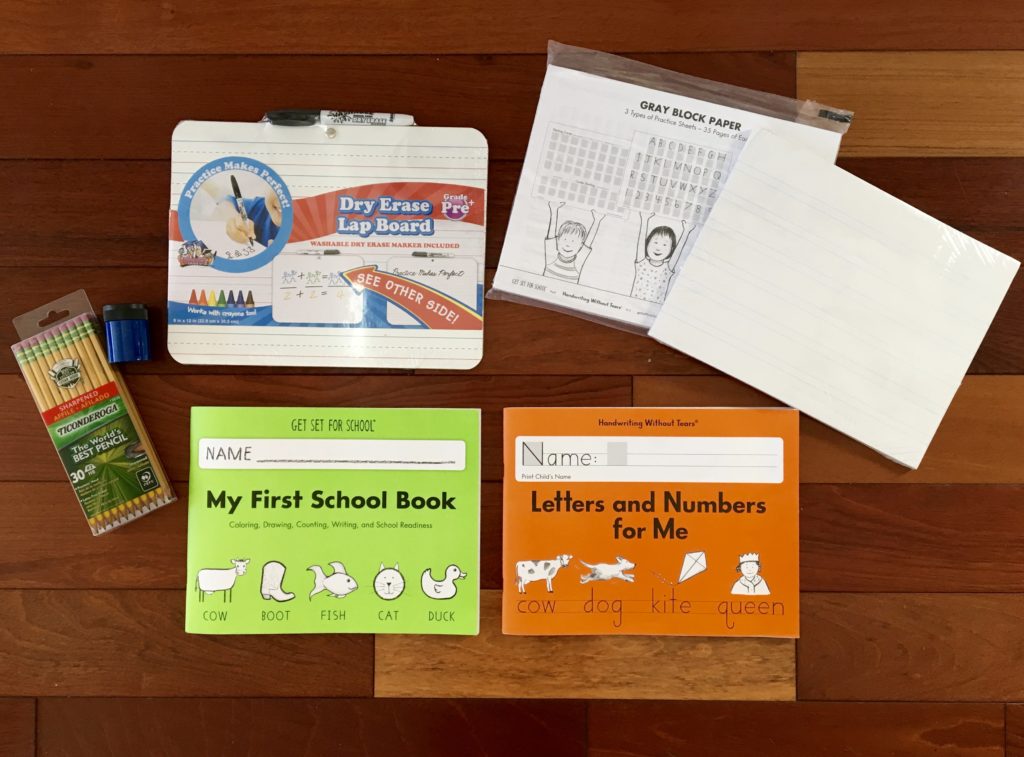 Our Homeschool Kindergarten Curriculum - Becca Garber